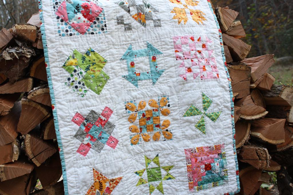 Why Not Sew? Quilts - Hand Pieced Quilt Blocks - Clover & Violet
