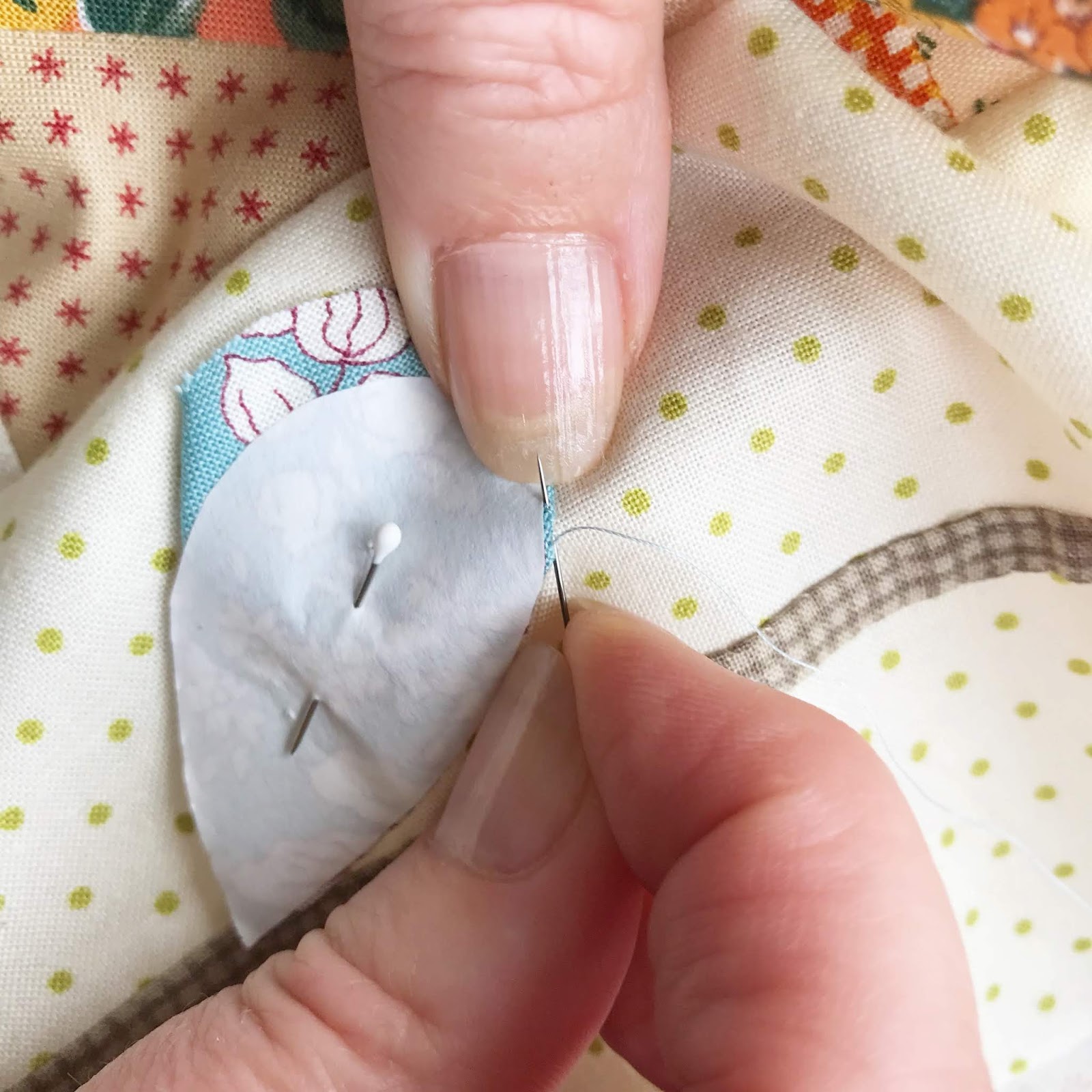 A little happy tutorial ~ Needle Turn Applique | A Little Happy Place