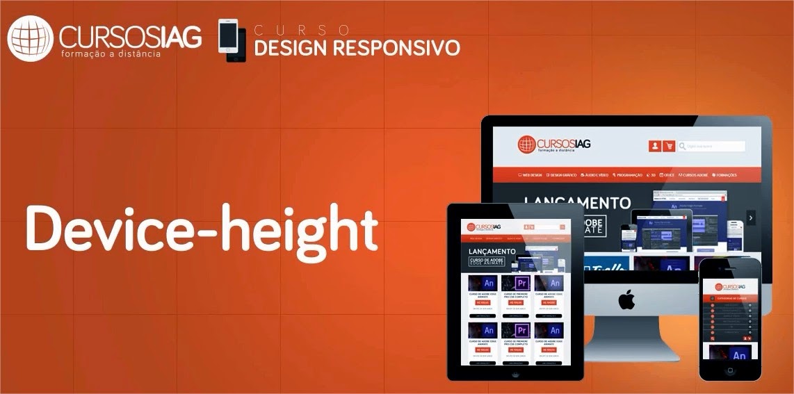 Cursos Atualizados: Responsivo - Aula 24 - Device-height