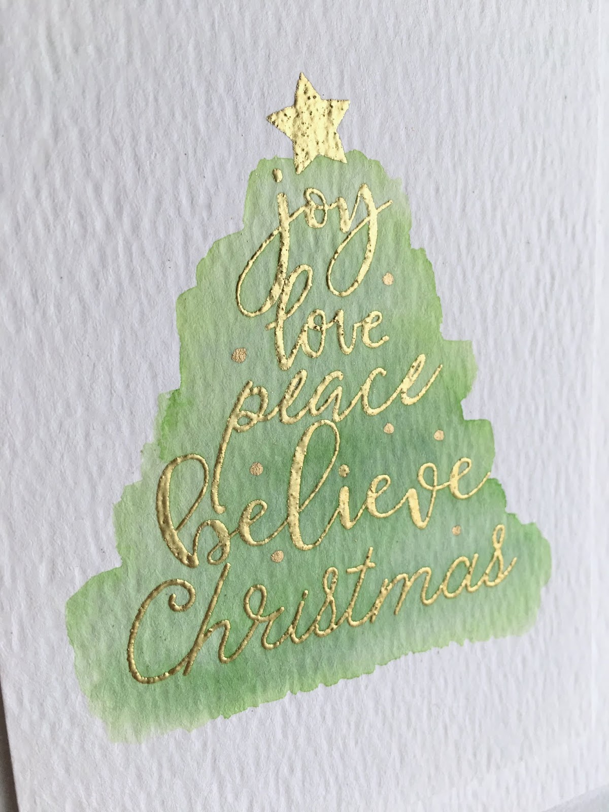 I'm in Haven: Simply Done Christmas Trees in Gold