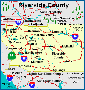 Zip Code Map Riverside Ca - Map