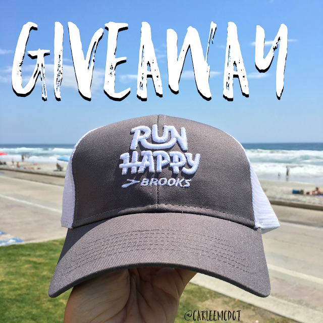 Carlee McDot: Brooks Run Happy Hat (GIVEAWAY)