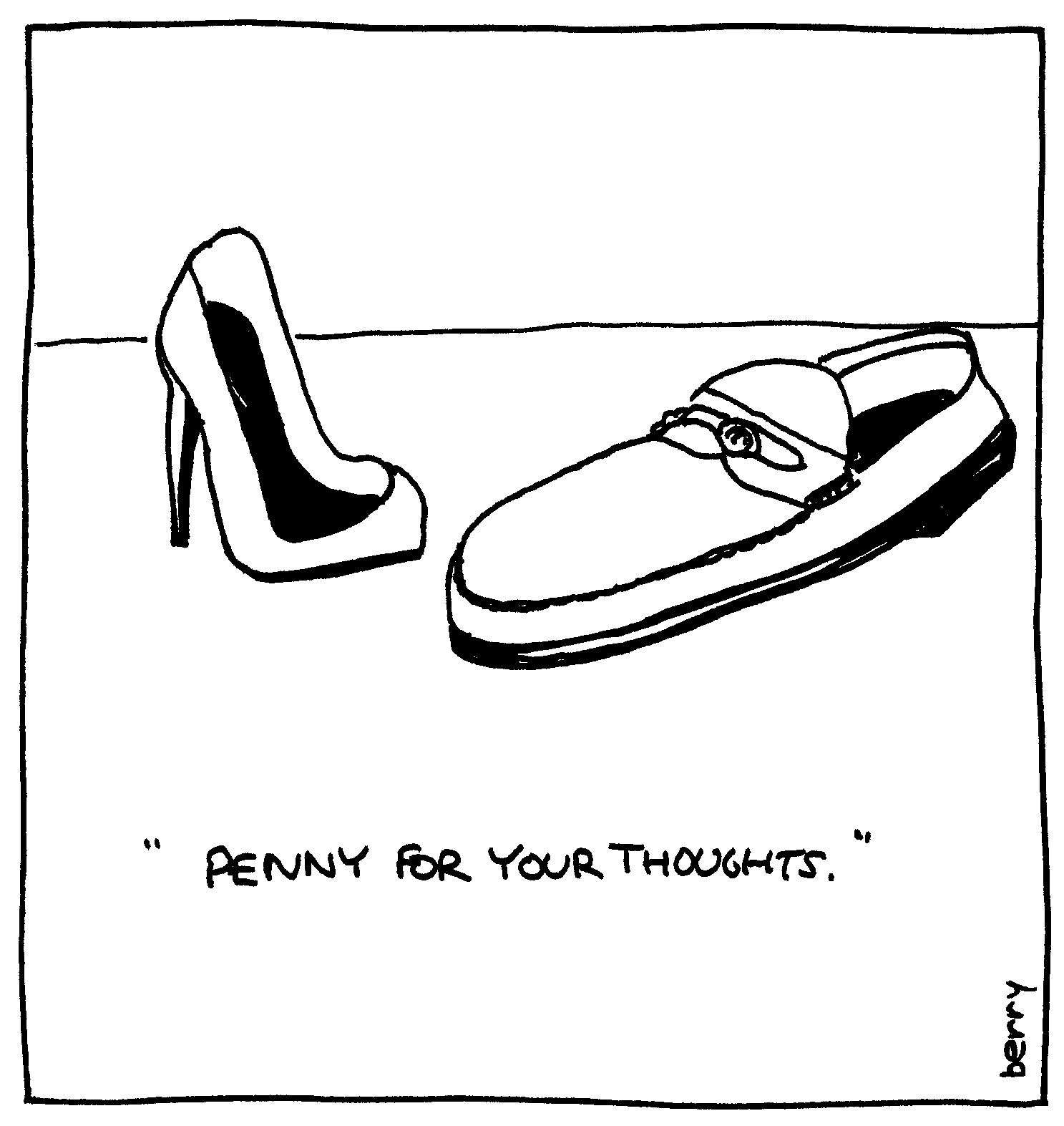 berry cartoons: shoe cartoon