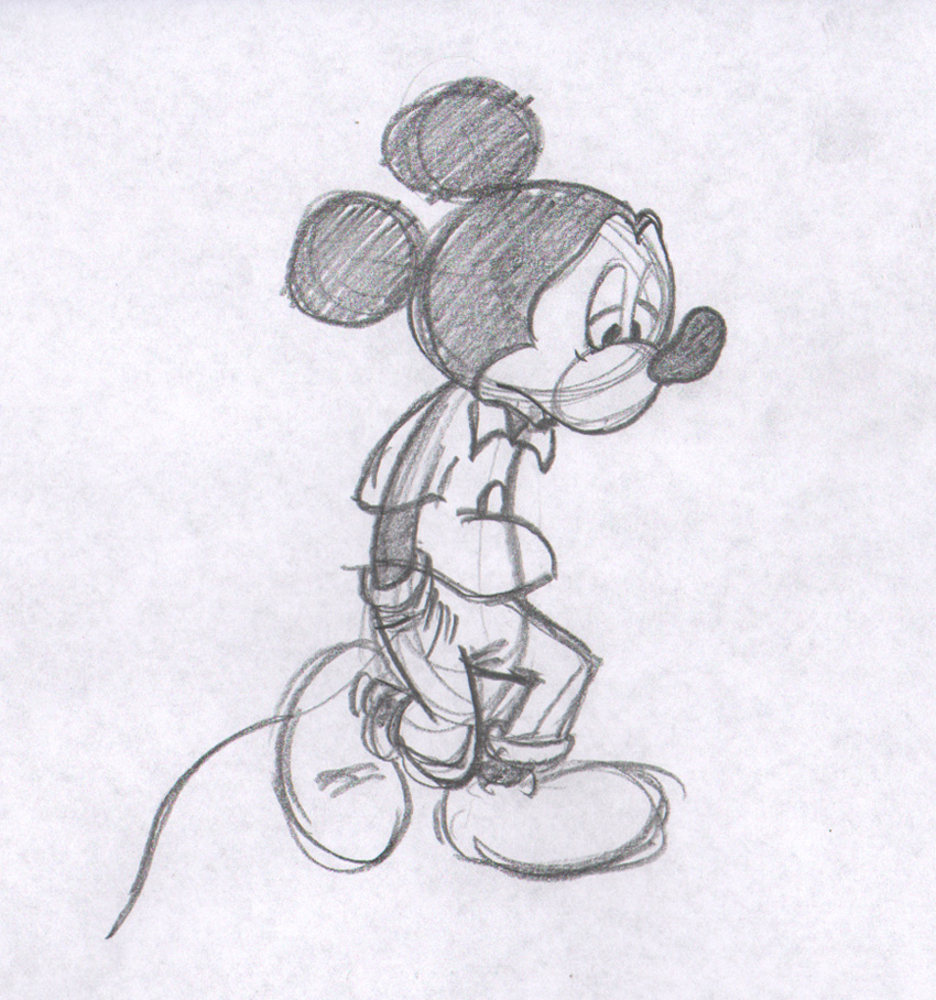 The Art of Lavalle Lee: Mickey Mouse - Study 3