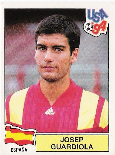 Barca Funny Gallery: Young Guardiola, in 1994