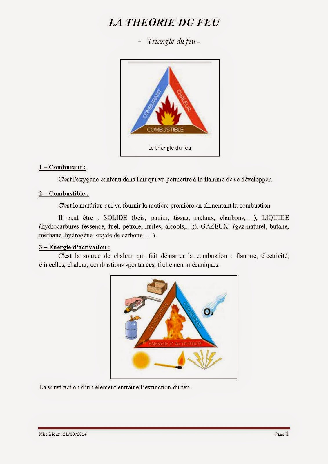 BTP- génie civil: - Sécurité incendie - COURS