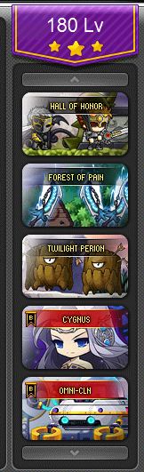 AlternaZPC's Maplestory Guide: Maple Contents Map[ARK Patch]