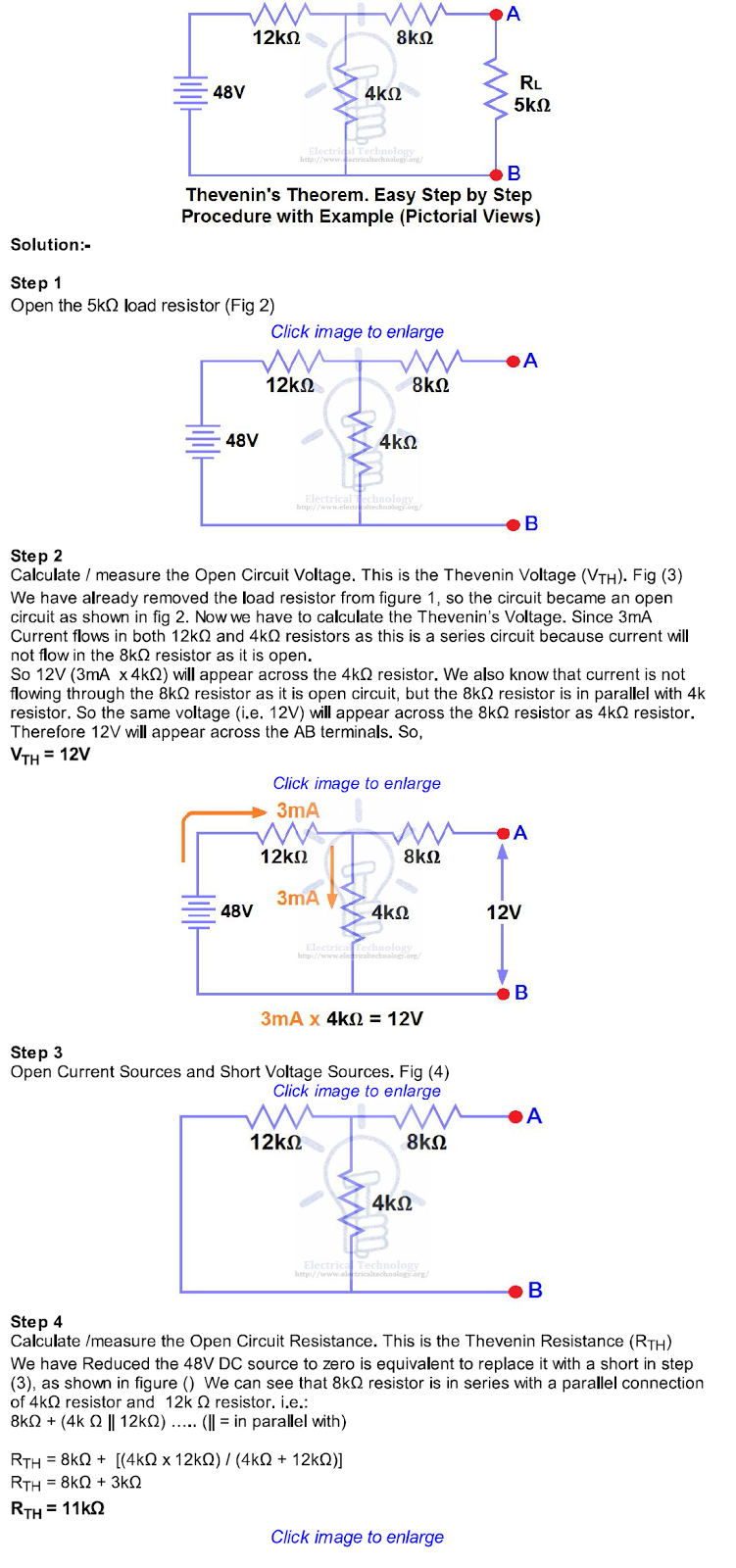 Electrical and Electronic Engineering Forum: THEVENIN'S THEOREM ...