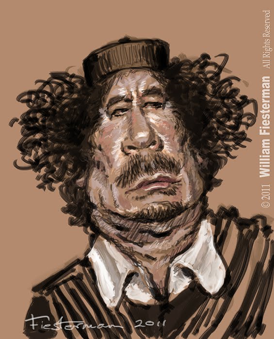 William Fiesterman One Painting or Drawing Per Day: Caricature of ...