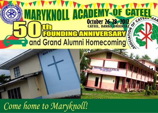Maryknoll of Cateel Golden Jubilee and Grand Homecoming 2012: ABOUT US