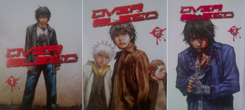 Nos achats mangas/animes.: Over Bleed : une série de baston en 3 tomes