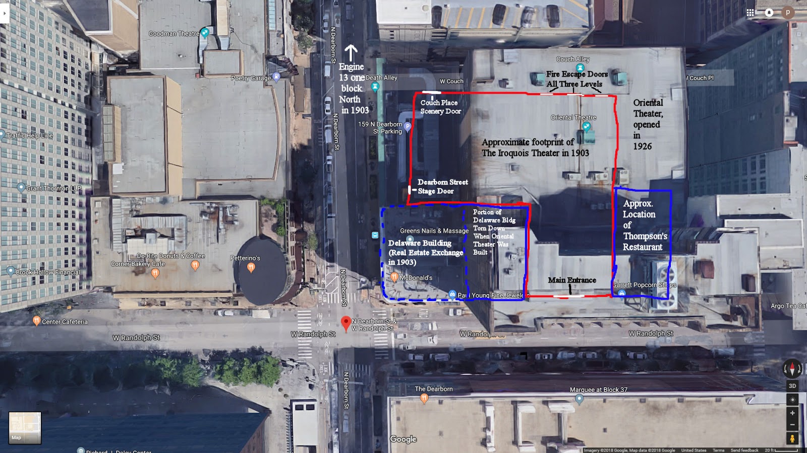 Disasterous History: The Iroquois Theater Fire. Fireproof Firetrap ...