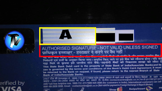 Why there are LAST 4 DIGITS of Credit/Debit/ATM CARD on the BACK SIDE ...