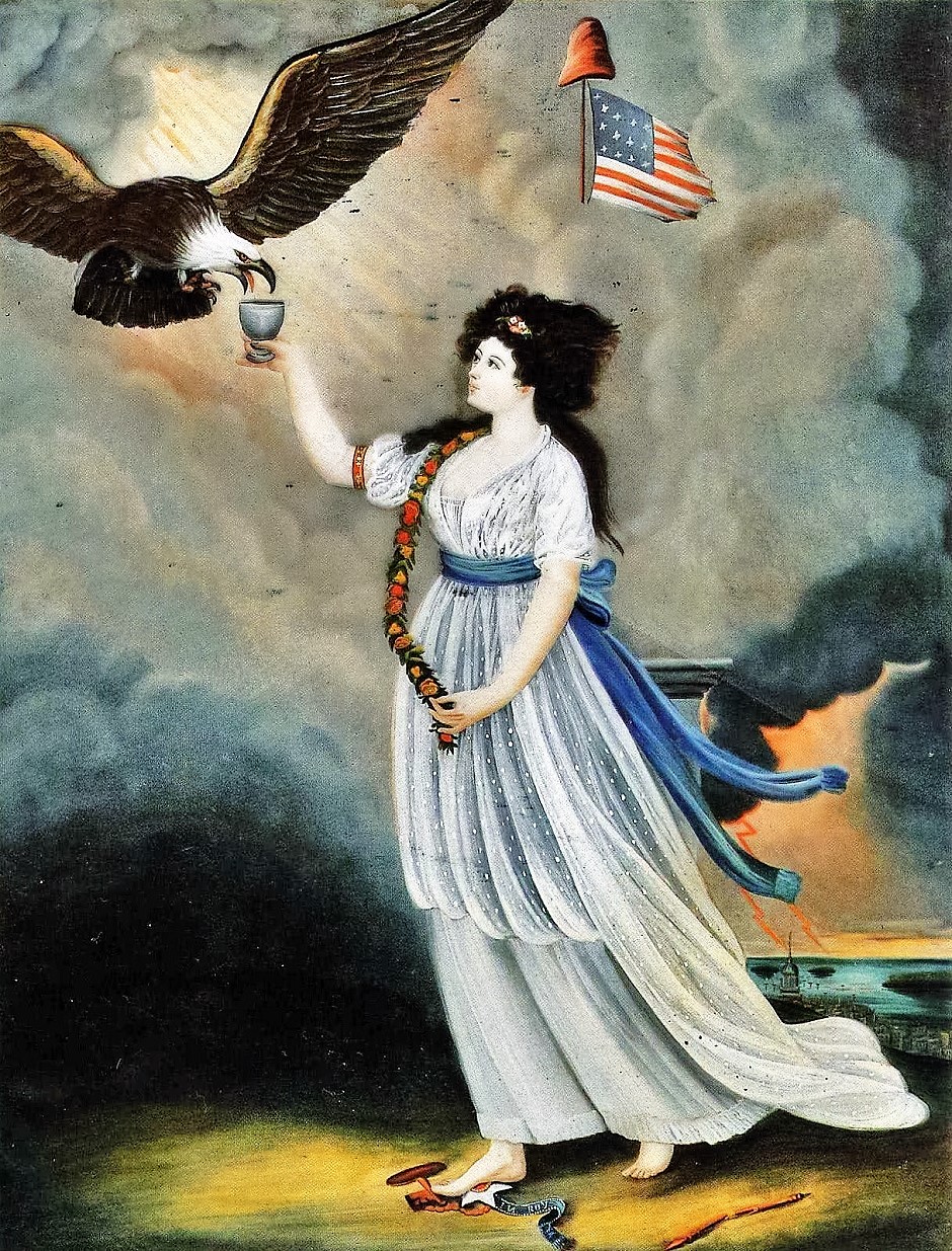 It's About Time: Lady Liberty depicted in the 18C Early American Republic