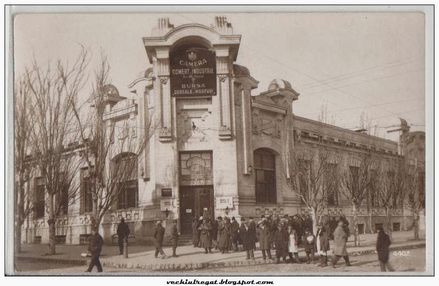 Amintiri din Vechiul Regat: Camera de Comert si Industrie din Chisinaul ...