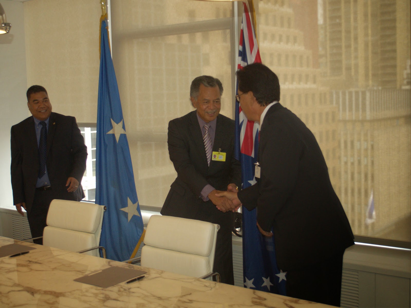 fsmupdates: FSM and Cook Islands establish diplomatic relations