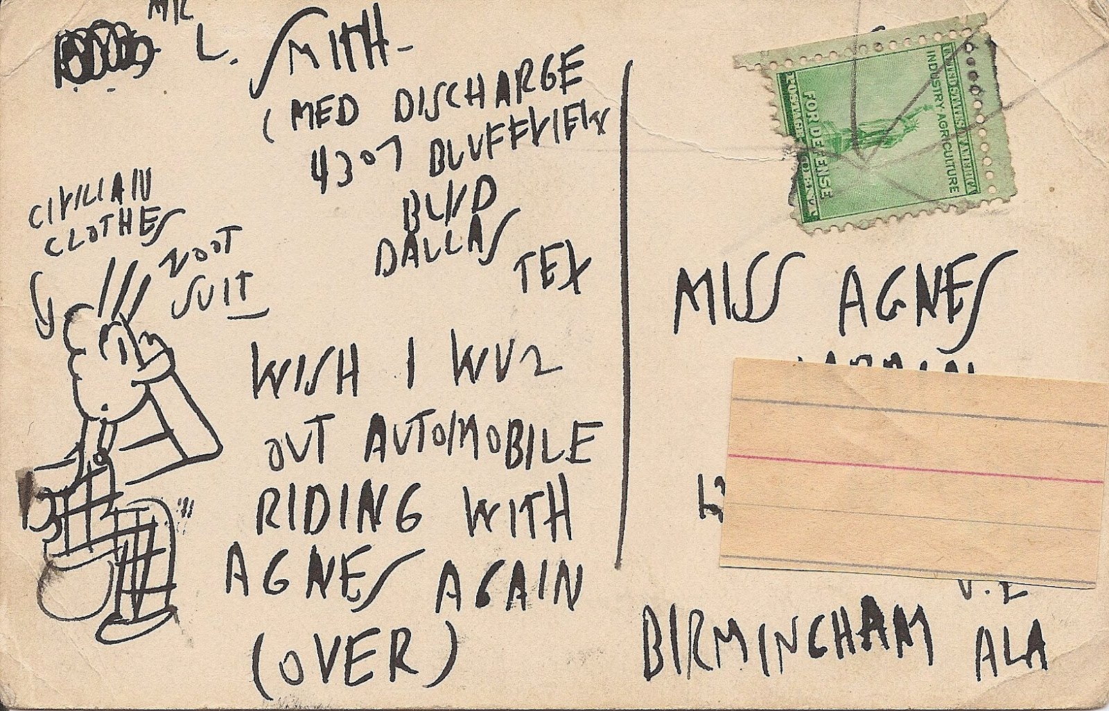 Larry Rippee and Molly Rea Art: Larry's Cartoon Vault: Comic Postcards