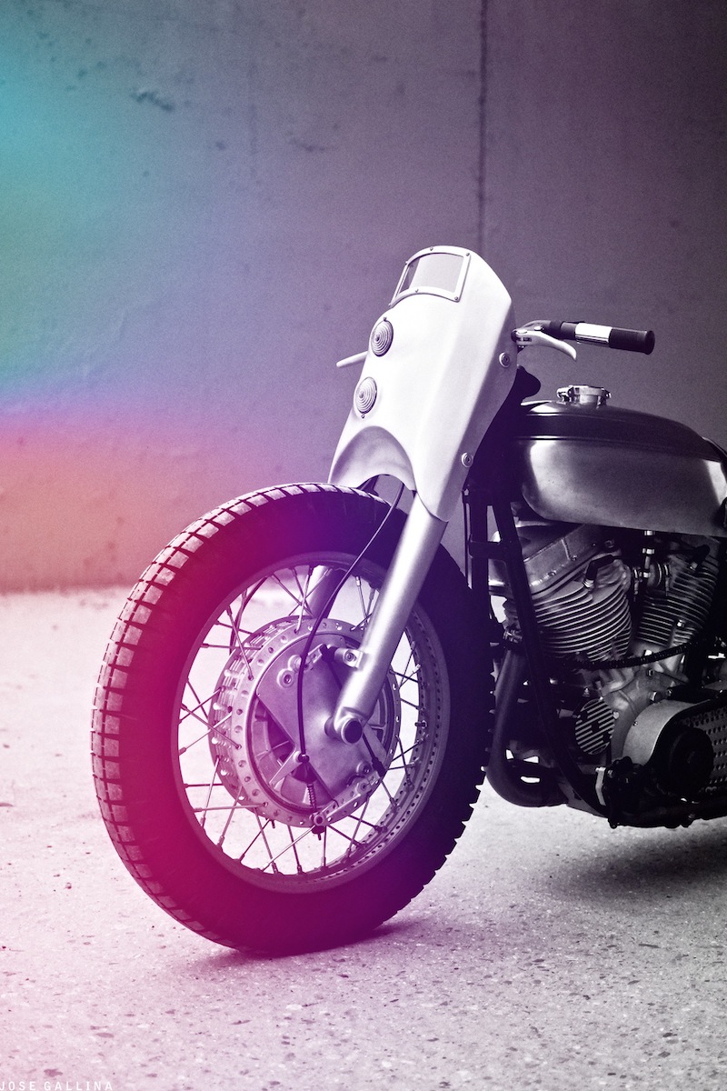 Panhead lakester - Inazuma café racer