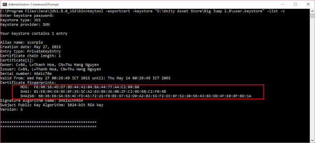 Acareddit How To Get Signing Certificate Fingerprint Android Keystore 