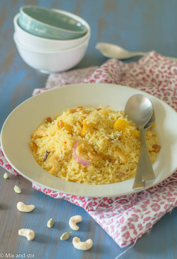 Mix and Stir: Fish Pulao ( Indian Fish Pilaf )