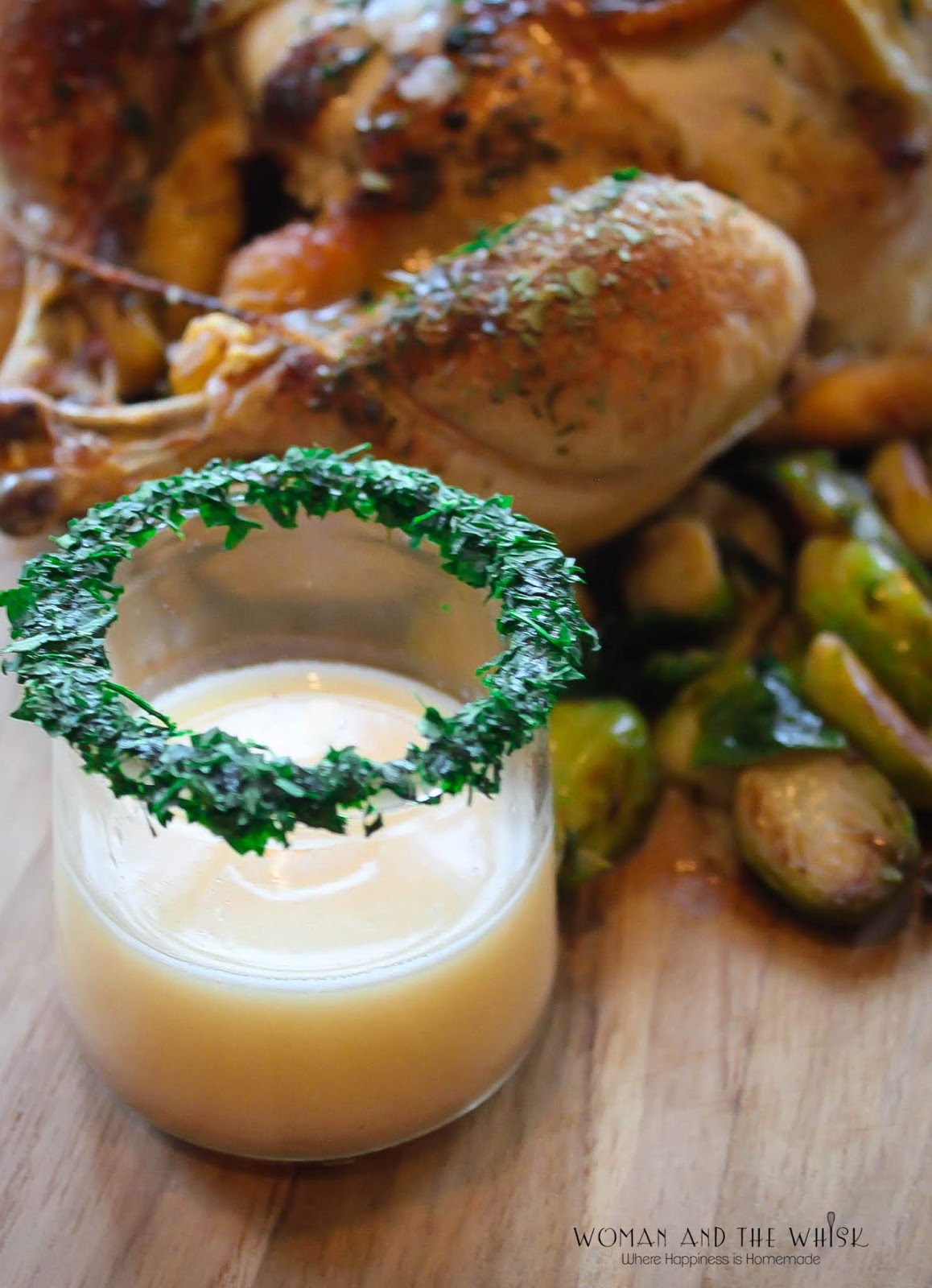 Woman and the Whisk: Lemon Chicken With A Prosecco Buerre Blanc