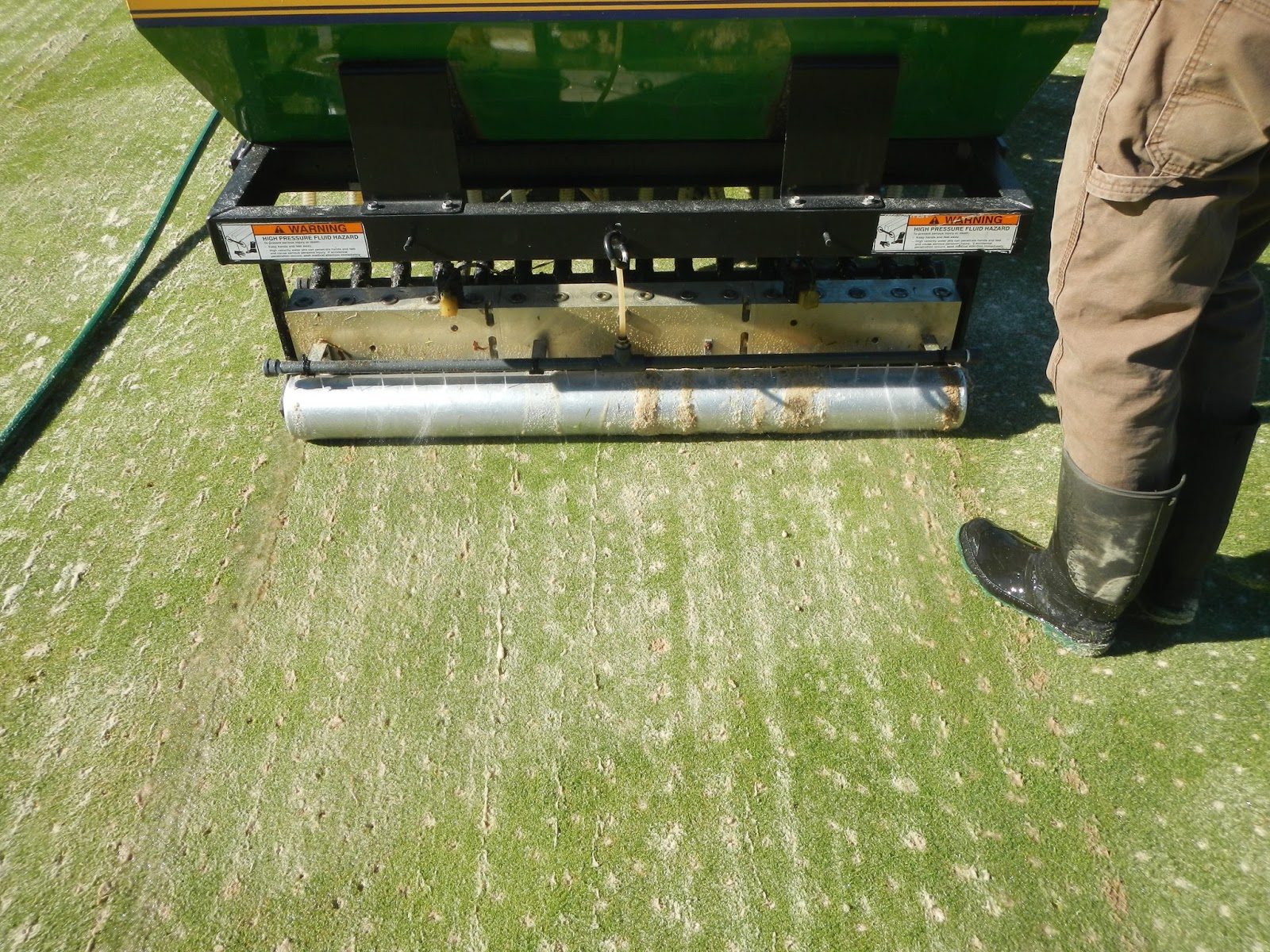 Highlands Falls Country Club Golf Course Maintenance: Dryject on the Greens
