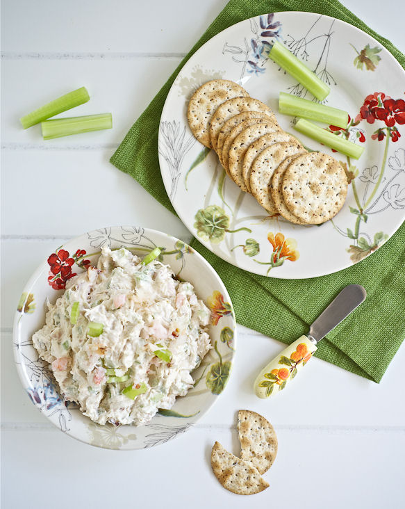 Aan Jeanne`s Keukentafel: Krab en Garnalen Dip