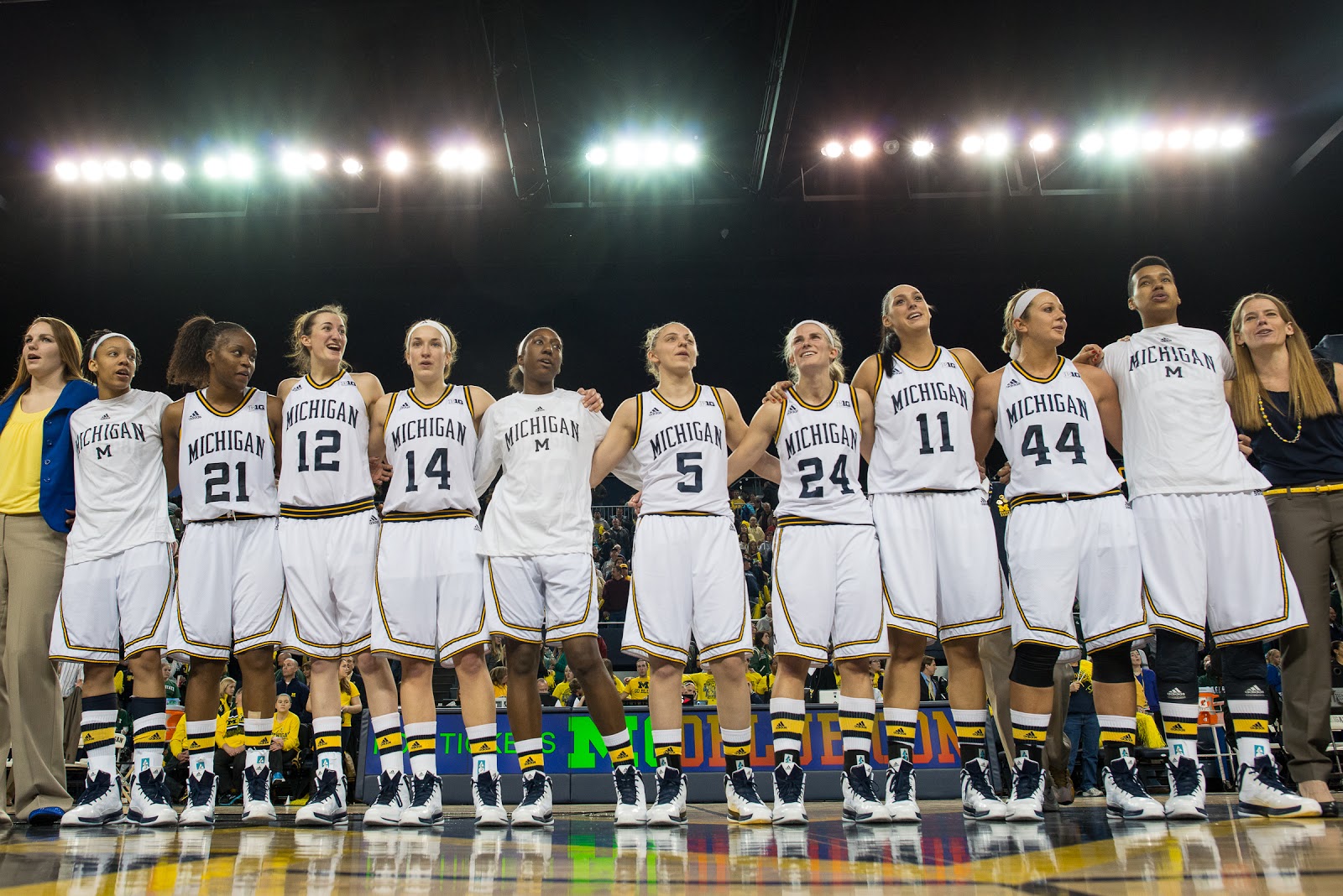 Courtney Sacco Photography: UM Vs. MSU Women's Basketball