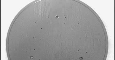 Porous Ceramic Chuck Table: ASML TWINSCAN 300MM SCANNER WAFER TABLE CHUCK