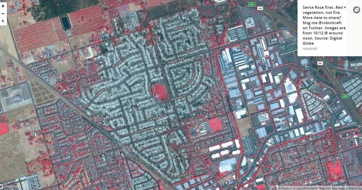 Reading the Washington Landscape: Santa Rosa Fire Notes - My Old Town