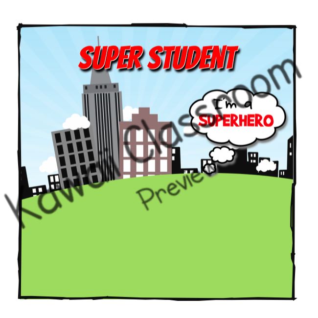 *Freebie* Super Student Poster!