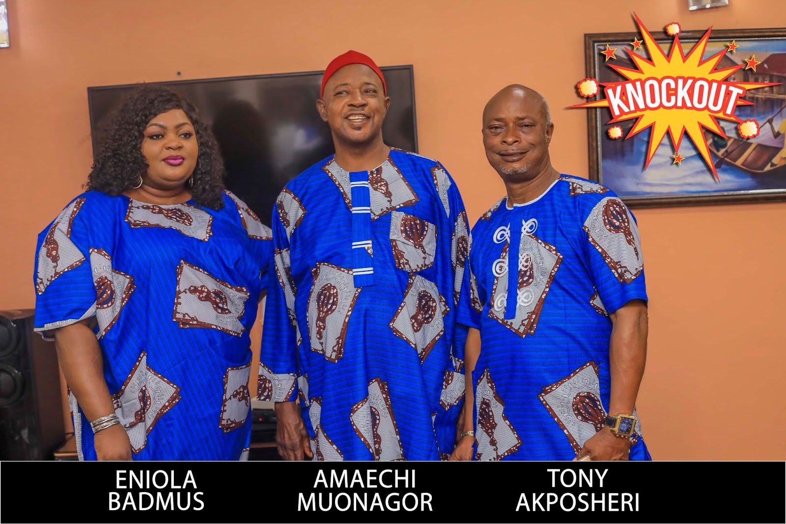 WAP concludes the recording of ''Knockout'' Comedy movie