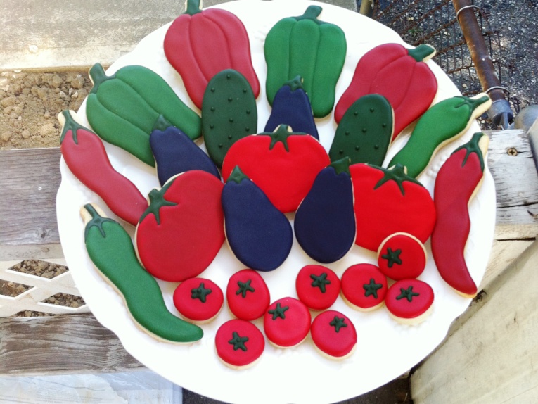 Garden Veggie Cookies!