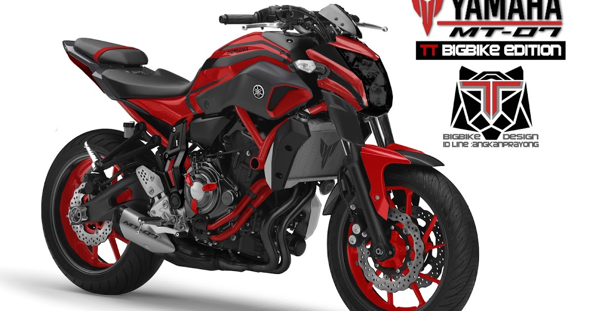 TT BIGBIKE DESIGN: YAMAHA MT-07 DESIGN CONCEPT #1