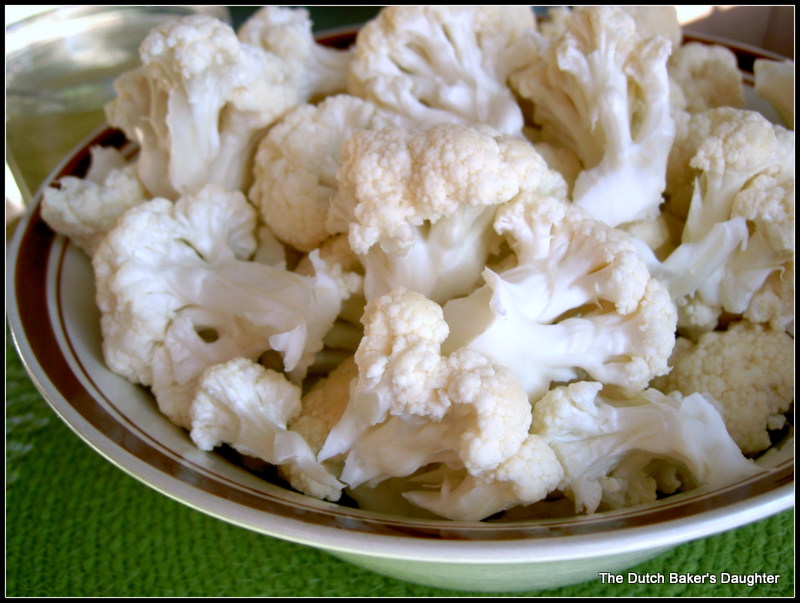 The Dutch Baker's Daughter: Cheesy Cauliflower