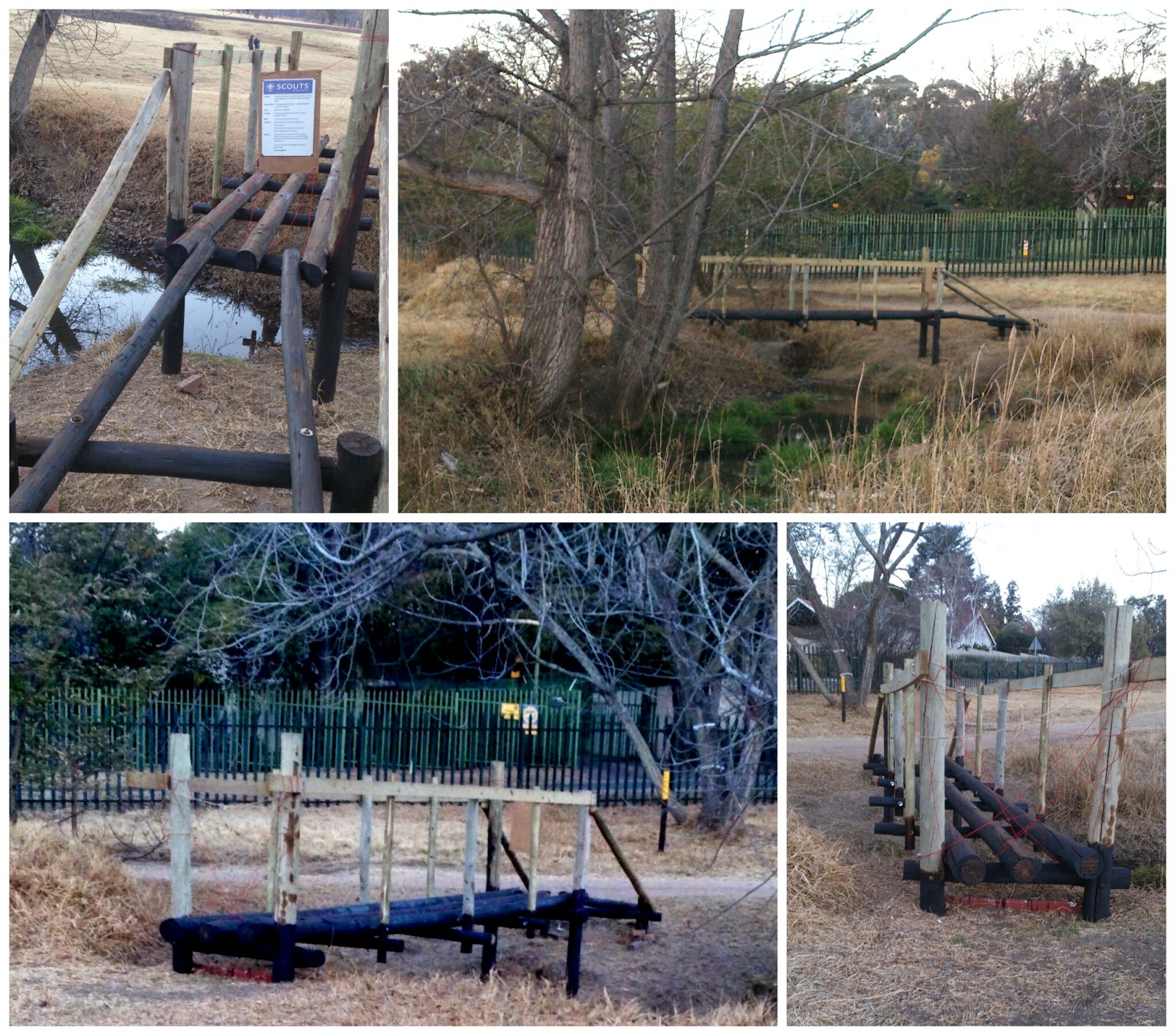 Ropes and Poles: Pioneering as community service: permanent bridge by ...