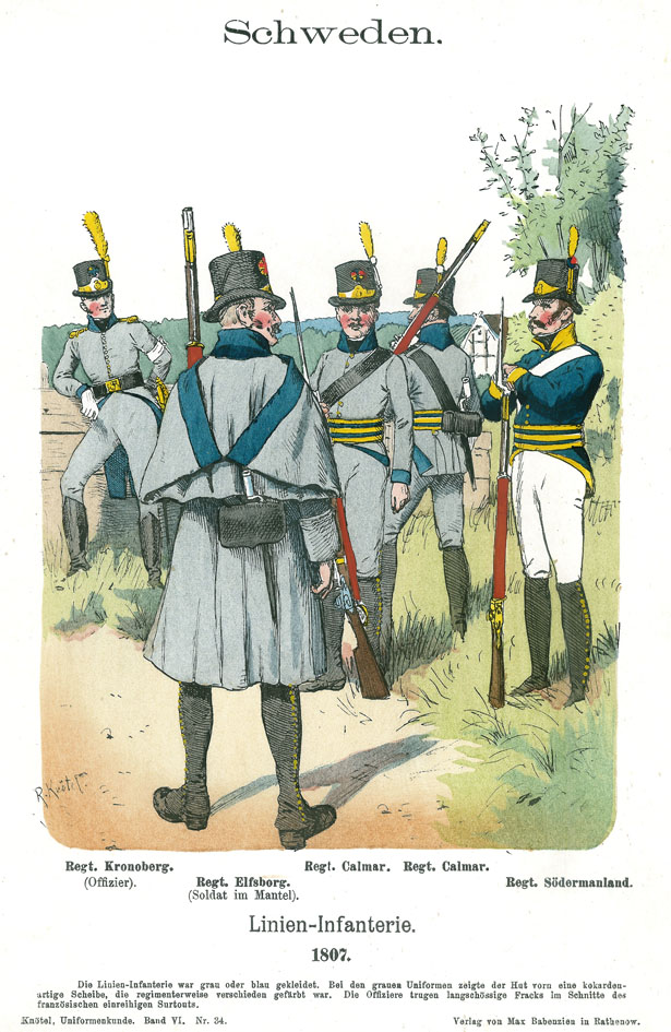 Northern Wargaming: Swedish Soldiers of the Napoleonic Wars (Part IV ...