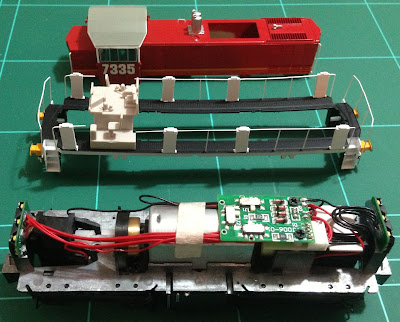 Coopers Ridge: Auscision 73 Class: DCC modification with sound