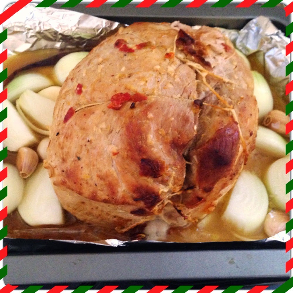 Chef em casa & cia: PERNIL DESOSSADO E RECHEADO