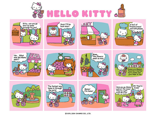 Impress Moment: So CuTe HeLLO KiTTy CoMiC!!!