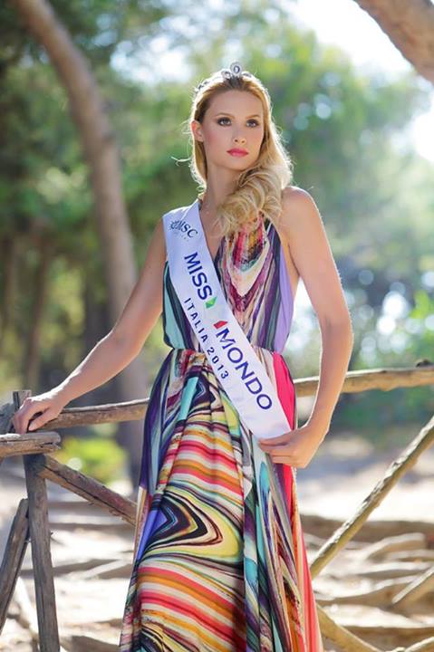 Amy Willerton: Sarah Baderna - Miss World Italy 2013