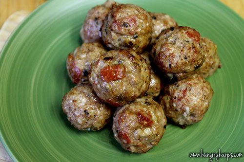 Hungry Harps: Meatball Monday: Pizza Meatballs