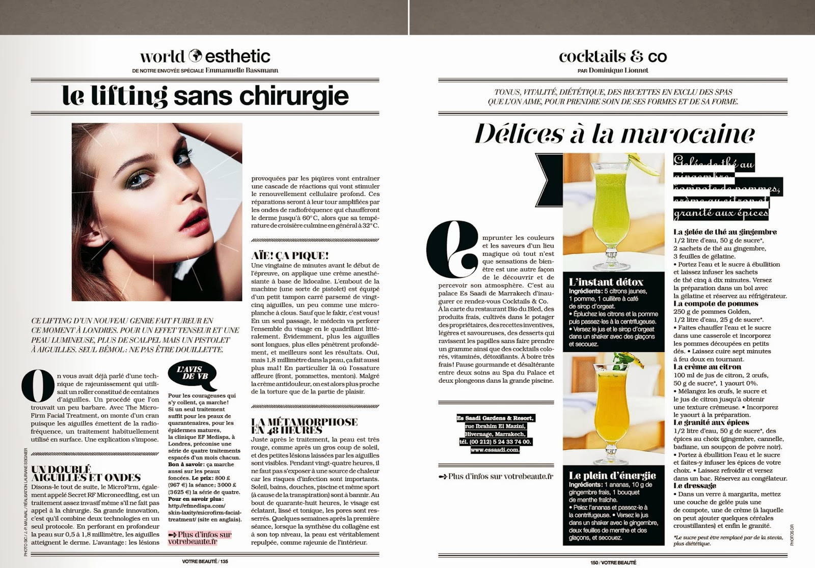 Le meilleur magazine féminin ?? Votre Beauté inconstestablement ...