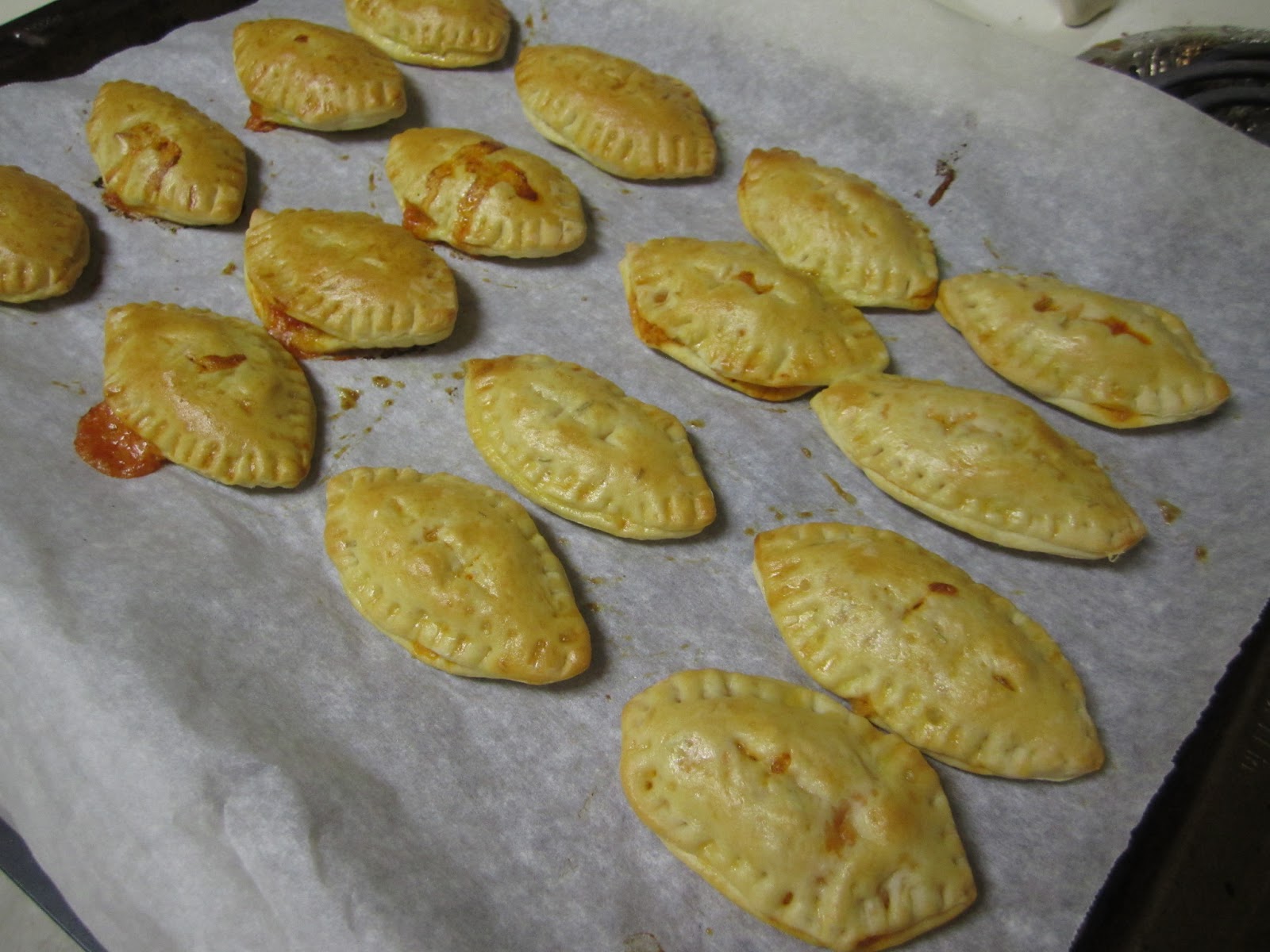 Scary's Kitchen: Football Calzones