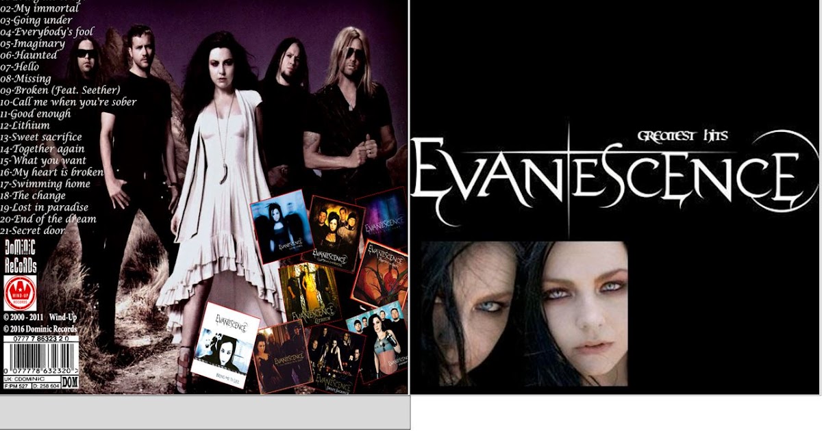 MUSICOLLECTION: EVANESCENCE - Greatest Hits - 2012