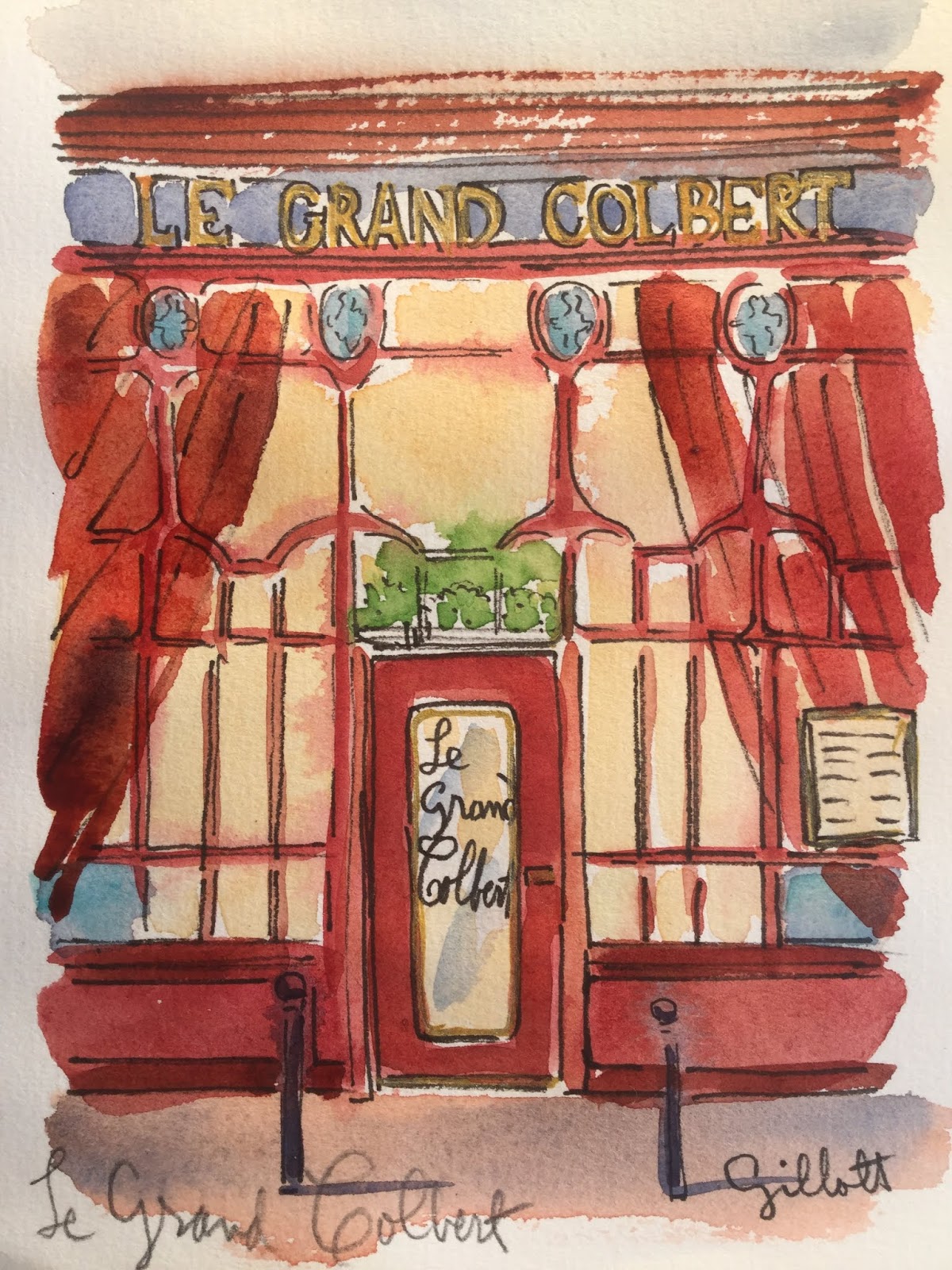 paris breakfasts: Sunday Lunch at Le Grand Colbert