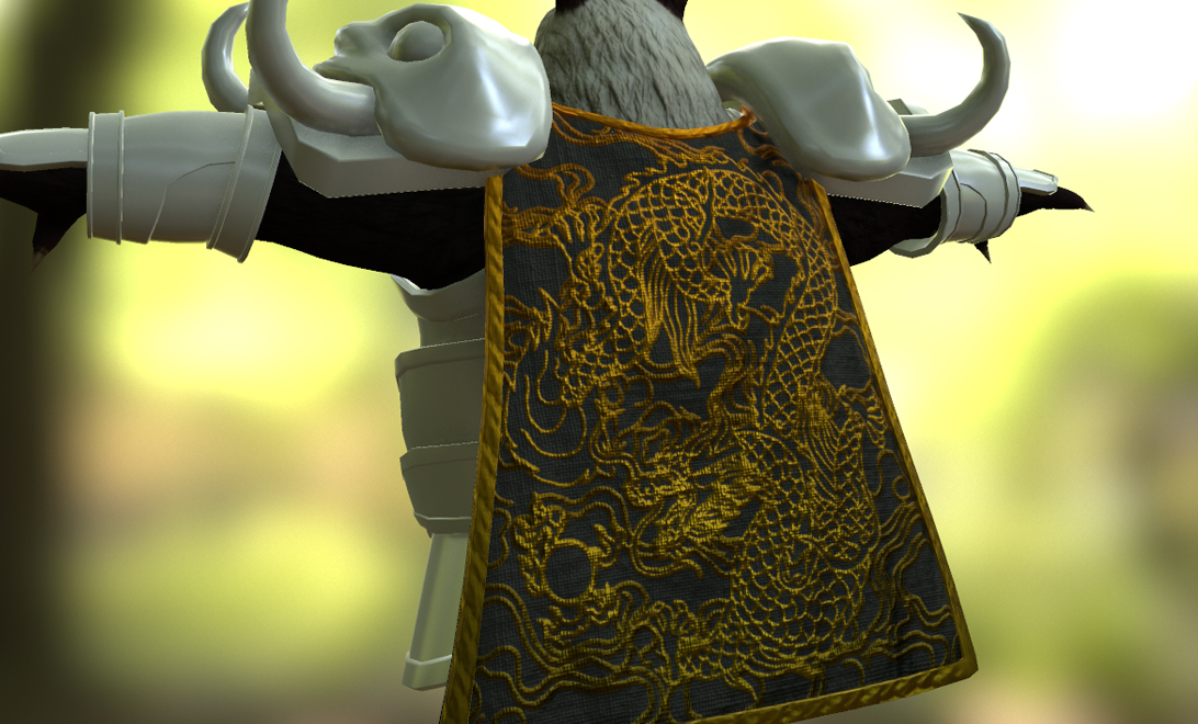 My Direct Study Journal: Textures for cloak