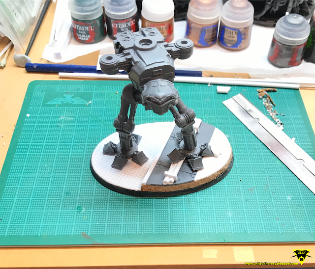 Adeptus Titanicus - Legio Defensor Titan Build and Paint.