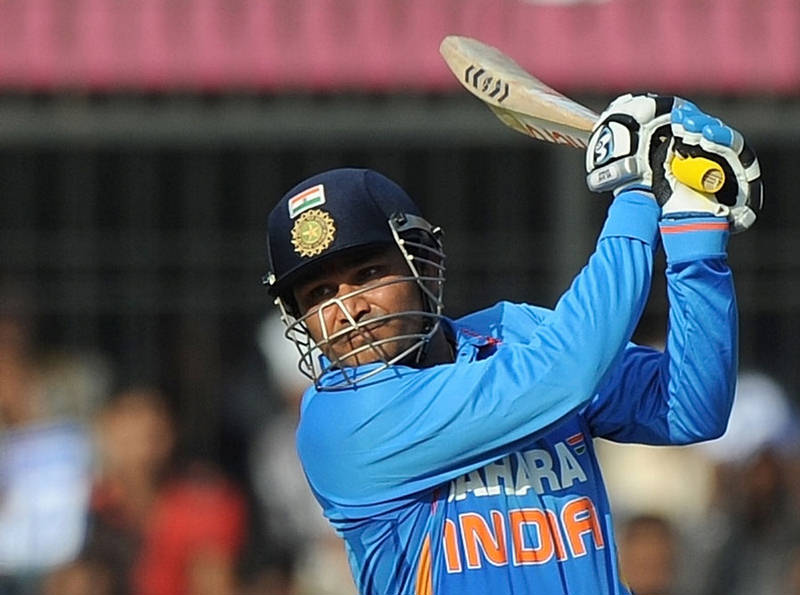 Indian Cricket Player Virender Sehwag First Double Century In One Day ...