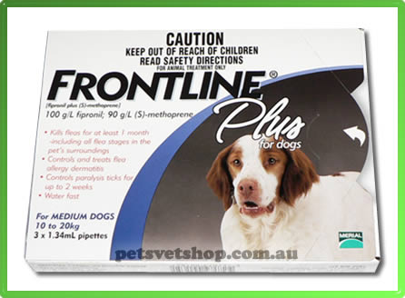 Frontline: Frontline Plus Flea Control for Dogs and Cats